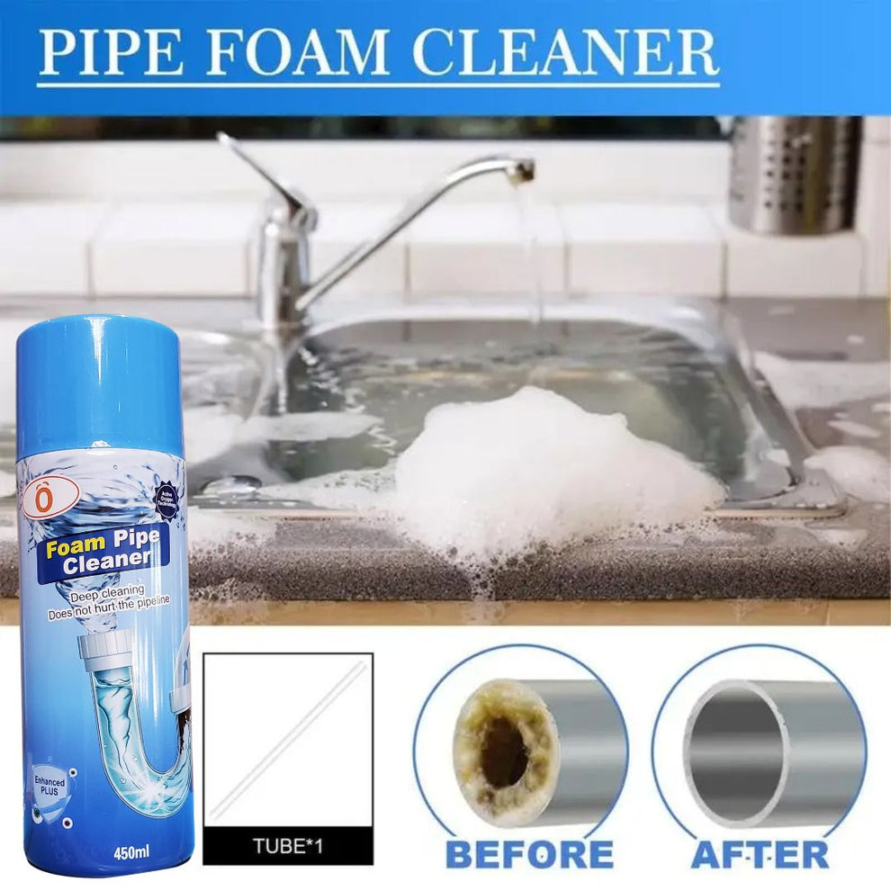 Foam Pipe Cleaner | Limpiador de Tuberías Rápido – Tienda RD